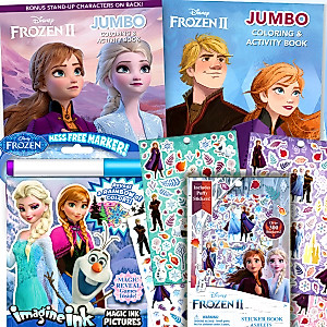 Disney Frozen 2 Coloring Book & Stickers Activity Deluxe Set