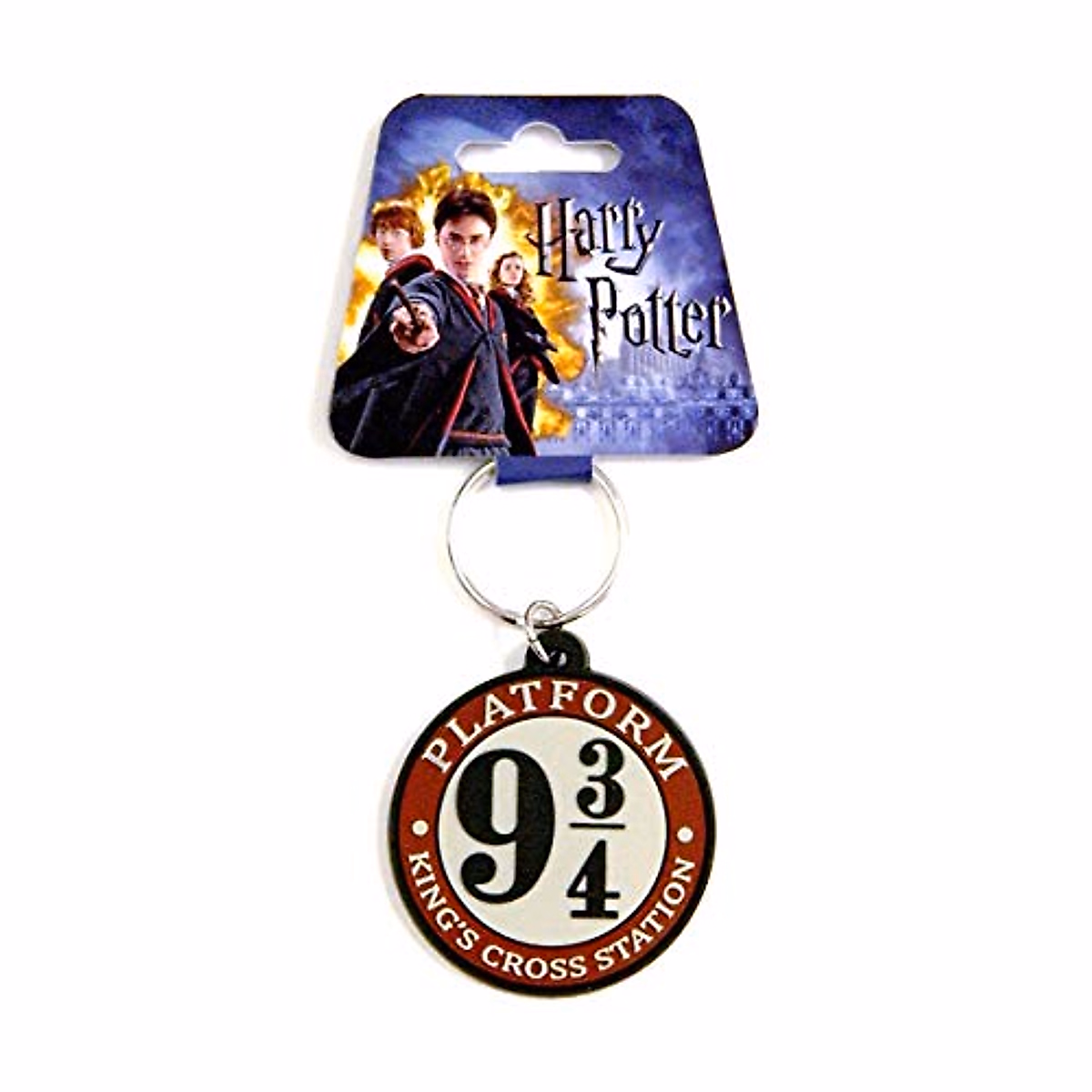 Harry Potter - Platform 9 3/4 - Rubber Keychain, Multi-Colored, One Size
