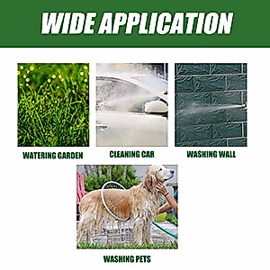 YANWOO 304 Stainless Steel 6ft Short Garden Hose with Female to Female Metal Connector, Flexible & Lightweight Water Hose, Drinking Water Safe (6ft)