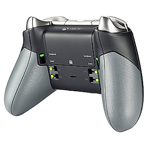New Replacement Rear Handle Grip Side Panels Rail Shell Case Cover for Microsoft Xbox One Elite Controller-Left&Right.