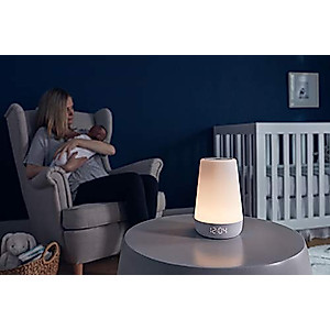 Hatch Rest+ 1st Gen Baby Sound Machine, Night Light, Time-to-Rise Plus Audio Monitor, White Noise Soother, Toddler Sleep Trainer, Kids Alarm Clock, Nightlight