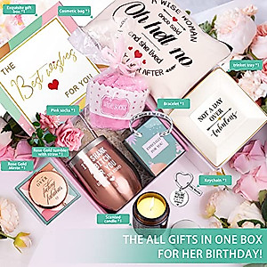 Best Friends Gifts for Women Birthday Gifts for Women Friendship Gifts for Women Friends BFF Sister Gifts from Sister, Her, Friends Funny Gifts for Women Birthday Unique Friendship Bracelets, Candles