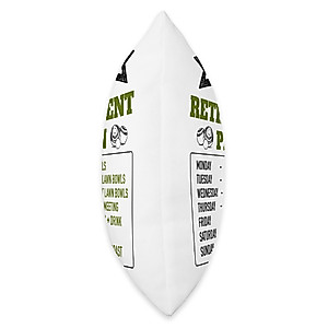 Funny Lawn Bowls Yes I Have A Retirement Plan & Lawn Bowling Throw Pillow