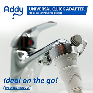 Portable Bidet HELLO BIDET TRAVEL, Handheld Bidet Sprayer for Intimate Hygiene at Home and on the Go, It Connects Directly to The Faucet, Travel Adapter Handheld Shower, Travel Bidet, Italian Product