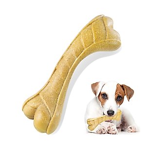 DAOZIJI Indestructible Dog Toys for Aggressive Chewers Medium Small Breed, Tough Dog Chew Dog Bones for Aggressive chewers, Interactive Nylon Dog Chew Bones Toys for Boredom,Puppy Teething Toys Gifts