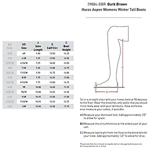 HORZE Aspen Women's Winter Tall Boots