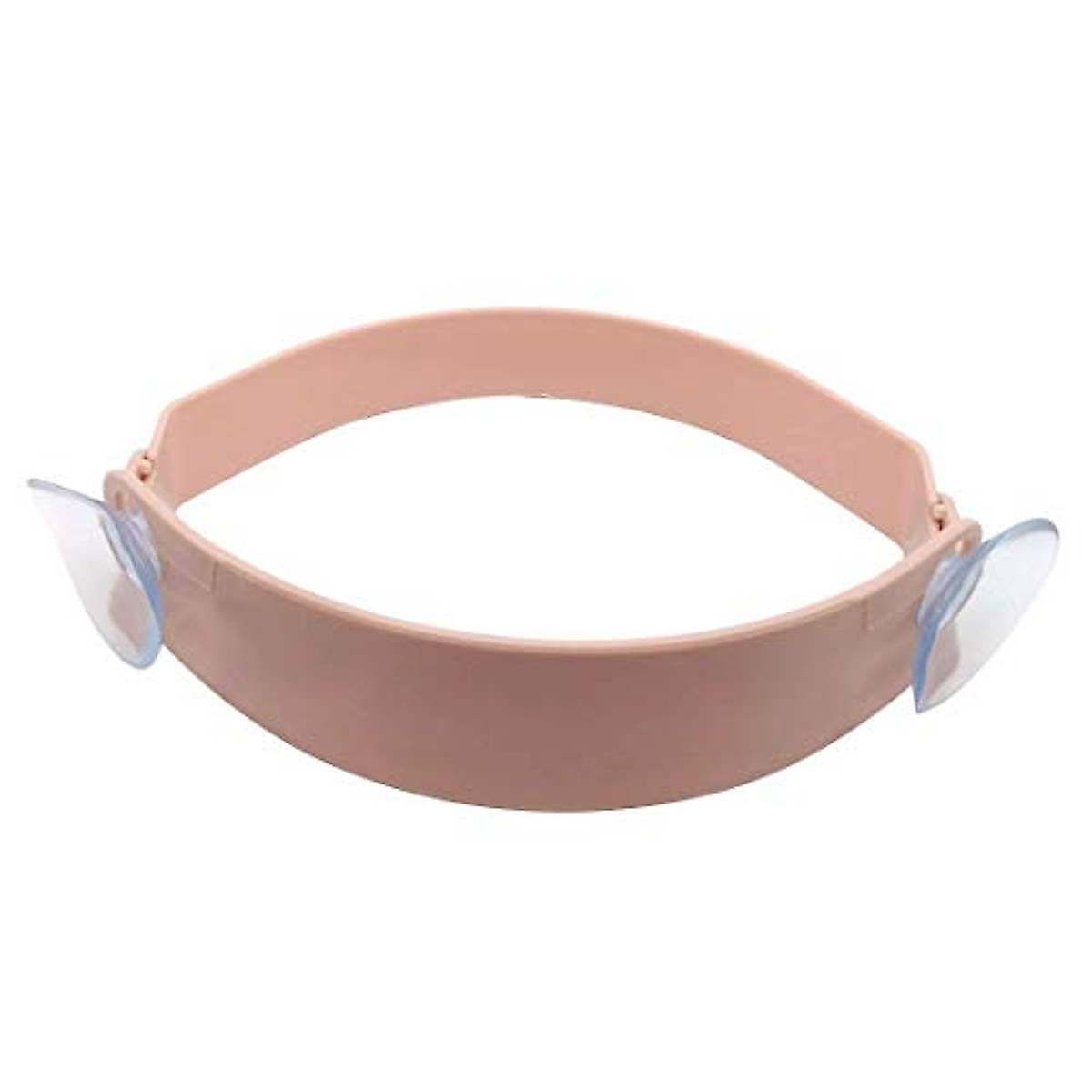 Foldable Kitchen Sink Trash Rack Strong Sucker Garbage Bag Holder Kitchen Trash Bracket Plastic Sink Clip-on Storage Rack, Random Color (Ellipse)