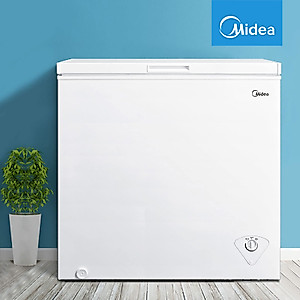 Midea MRC070S0AWW Chest Freezer, 7.0 Cubic Feet, White