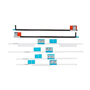 XtremeAmazing New LCD Display Adhesive Strips Tape Opening Wheel Handle Tools Kit for iMac A1418 21.5" 076-1437 076-1416, 076-1422 2012 2013 2014 2015 Series