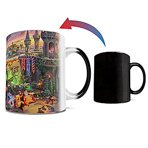 Morphing Mugs Disney – Sleeping Beauty – Maleficent’s Curse - Thomas Kinkade Studios - One 11 oz Color Changing Ceramic Mug – Image Revealed When HOT Liquid Is Added!