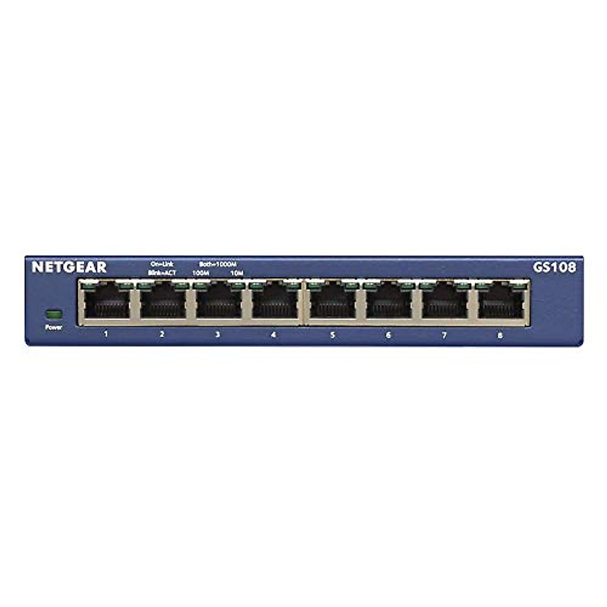 NETGEAR GS108NA ProSafe 8-Port Gigabit Ethernet Desktop Switch