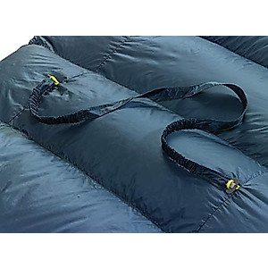 Therm-a-Rest Hyperion 20-Degree Ultralight Down Mummy Sleeping Bag, Long Blue