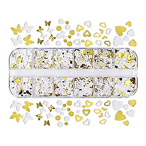 Heart Glitter Resin Fillings Flakes Sequins Epoxy Resin Mold Filler for DIY Jewelry Making Nail Art Decor