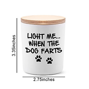 Funny Gifts for Women Unique Dog Mom Dog Lovers Mothers Day Christmas Birthday Gifts for Her Girlfriend Sister Bestie Best Friend Wife Stocking Stuffers for Women Lavender Scented Soy Candles