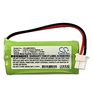 NUBODI Replacement for Battery V TECH BT166342, BT183342, BT262342, BT266342 DS6522-4, DS6601, DS6641, DS6642, DS66482, DS6648-2, DS6649, DS66492, DS6649-2, DS66493