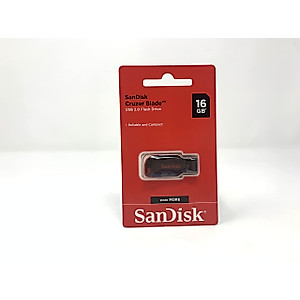 Pen Drive Cruzer Blade, SanDisk, Pendrives, Black