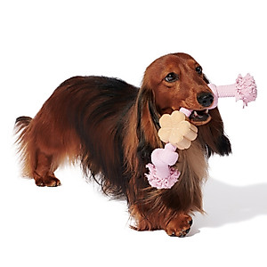 VETRESKA Dog Rope Toys - Durable Tug of War Dog Toy with Ergonomic Grip, Heavy Duty Dog Rope Toy for Large Breed Dog Puppy Training Playing Teething Chew Toys, Dog Gifts,Medium