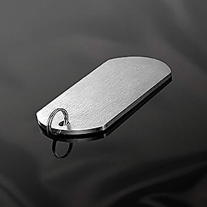 MXRSDF Brother and Sister Necklace Gifts, Big Bro from Lil Sis Dog Tag