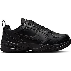 Nike Men's Air Monarch IV Cross Trainer, Black/Black, 8.5 X-wide US