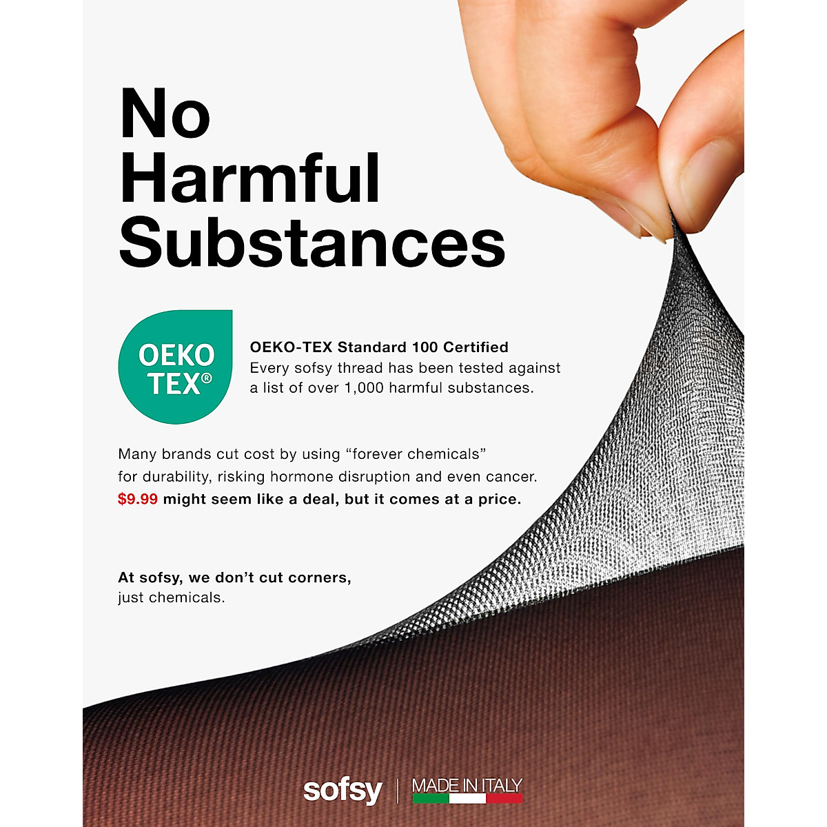 sofsy Italian-Made Sheer Red Stockings for Women | 15 Den Thigh Highs for Garter Belts & Boudoir Lingerie | Ultra Sheer & Soft - Medium