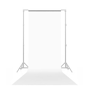 Savage Seamless Paper Photography Backdrop - Color #66 Pure White, Size 53 Inches Wide x 36 Feet Long, Backdrop for YouTube Videos, Streaming, Interviews and Portraits - Made in USA