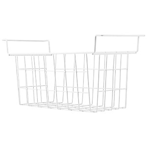 Homics Chest Freezer Baskets 17.5 Inch, Chest Freezer Organizer Bins Metal Wire Storage Baskets with Hanging Handles for Deep Freezer, Set of 2