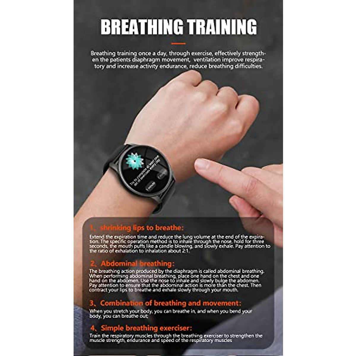 Holiday AMOLED Smartwatch, 1.3" HD Screen Activity Tracker for Fitness and Health with 14 Sports Modes, 3 ATM Waterproof, Monitor SpO2, Heart Rate, Sleep, Stress for Men and Women for Android iOS