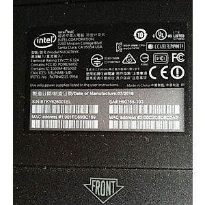 Intel NUC 6 Performance Kit (NUC6i7KYK) - Core i7, Add't Components Needed, 250GB, Windows 10, 8.1, 7