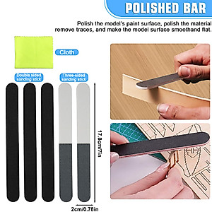 55Pcs Professional Model Tools Kit for Gundam, Modeler Basic Tools Craft Set Hobby Building Tools Gundam Model Tools Kit for Basic Model Building, Repairing and Fixing