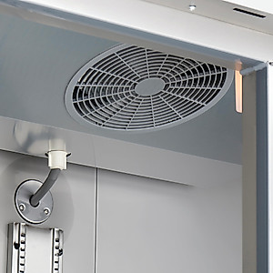 Kratos Commercial Freezer- 2- Solid Door Reach-In, Stainless Steel Exterior, 54" W (67K-005)