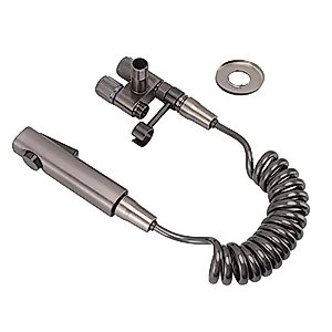 Handheld Toilet Bidet Sprayer, Stainless Steel Bidet Sprayer Adjustable Water Pressure Control Bidet Attachment with Hose Bracket