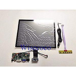 Lysee Mobile Phone LCD Screens - 15 Inch 1024768 IPS LCD Screen display Capacitive touch Panel With HDMI DVI VGA Audio LCD Controller Board LQ150X1LW94 - (Color: lcd with board)