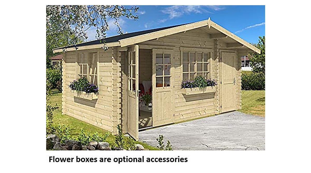 Allwood Estelle 4 Cabin Kit | Versatile 148 SQF Space