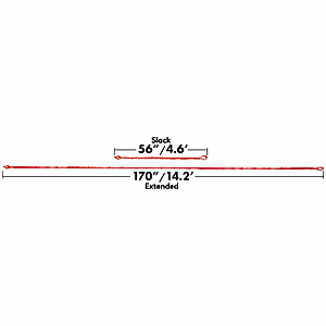 TowWhee - The Original Bike Bungee Tow Rope for Kids | MTB & Cycling Stretch Pull Strap for Riding Further with Your Child | Compatible with Any Bicycle