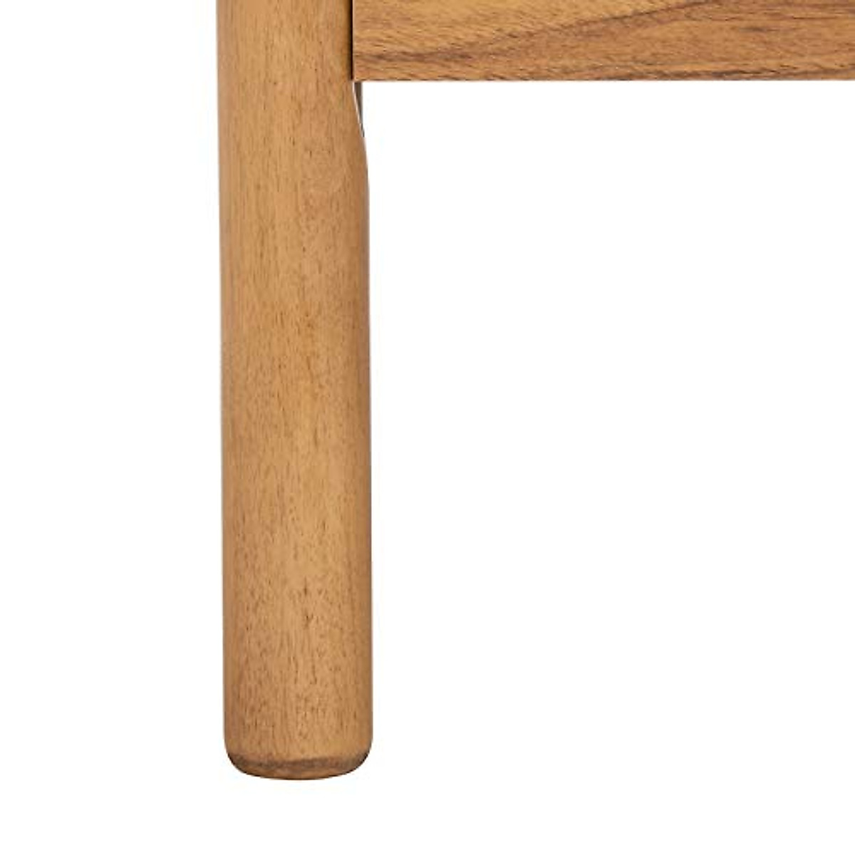 Safavieh Home Collection Piran Oak and Gold 4-Door 2-Shelf Media (65-inch Flat Screen) TV Stand