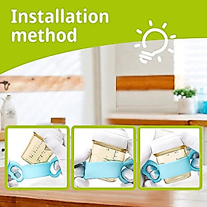 (3-Pack) Bottle Handles for Dr Brown Narrow Baby Bottles, 3 Styles 2 Sizes, Soft Silicone Bottle Holder for Baby Self-Feeding, Teach Baby to Drink Independently,Easy to Grip, BPA Free Soft Silicone