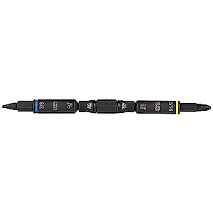 Klein Tools 32500HD KNECT Multi-Bit Screwdriver / Nut Driver, Impact Rated 11-in-1 Tool with Phillips, Slotted, Square and Torx Tips