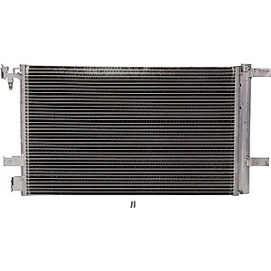 Kool Vue A/C Condenser Compatible with 2010 Buick Allure, Fits 2016-2018 Buick Cascada, Fits 2010-2016 Buick LaCrosse, Fits 2011-2017 Buick Regal With Receiver Drier GM3030285