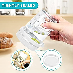 Mason Jars for Overnight Oats: 4 Pack Overnight Oats Containers with Lids and Spoons - 16 oz Glass Food Storage Containers for Milk, Cereal, Fruit - Oatmeal Jars/Canning Jars/Food Jars & Canisters