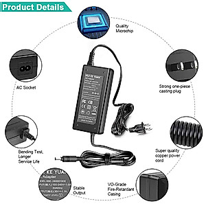 HKY 36V AC Adapter Compatible with Kodak ESP C310 C315 Kodak Office ESP-3 ESP-5 ESP-7 ESP-9 All-in-One Inkjet Printer Power Supply Cord Charger p/n: 1985613