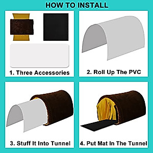 MildMist Guinea Pig Hideout for Small Animal - Washable Guinea Pig Bed for Guinea Pig, Chinchilla, Hamsters, Hedgehog