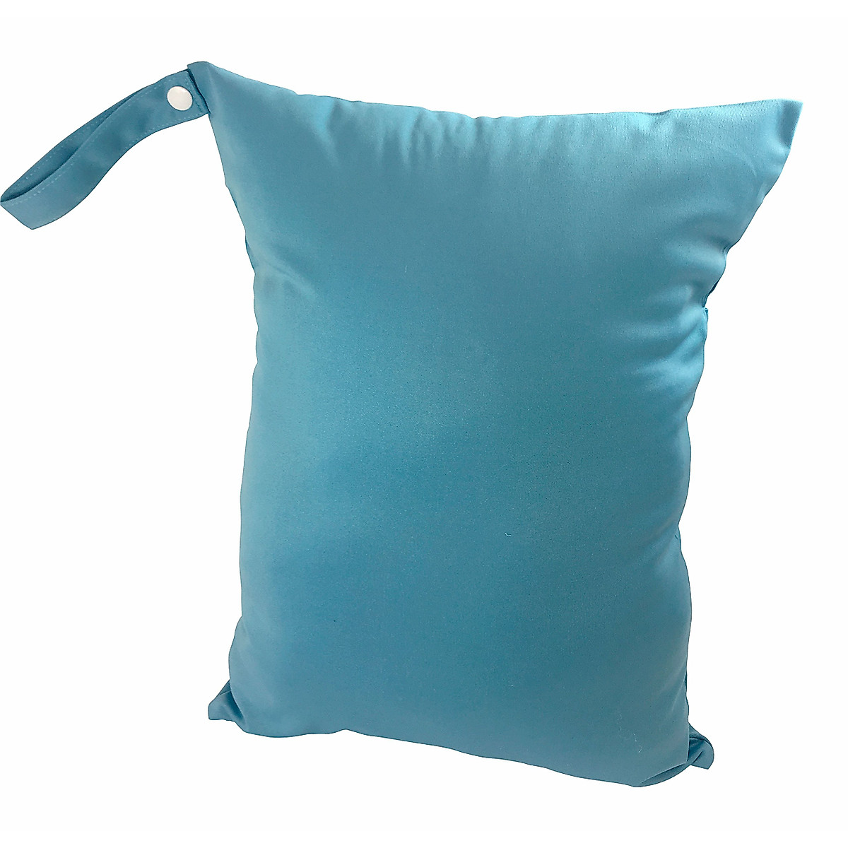 Baby Wet and Dry Bag for Diapers and Burp Cloths - Reusable and Washable (Blue)