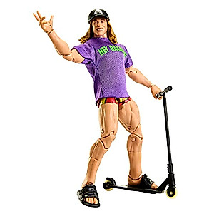Mattel WWE Riddle Elite Collection Action Figure, Deluxe Articulation & Life-like Detail with Iconic Accessories, 6-inch