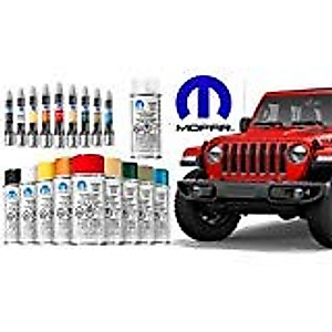Mopar Dodge RAM Chrysler Jeep 1-C Clear Top Coat Touch Up Spray Paint New OEM