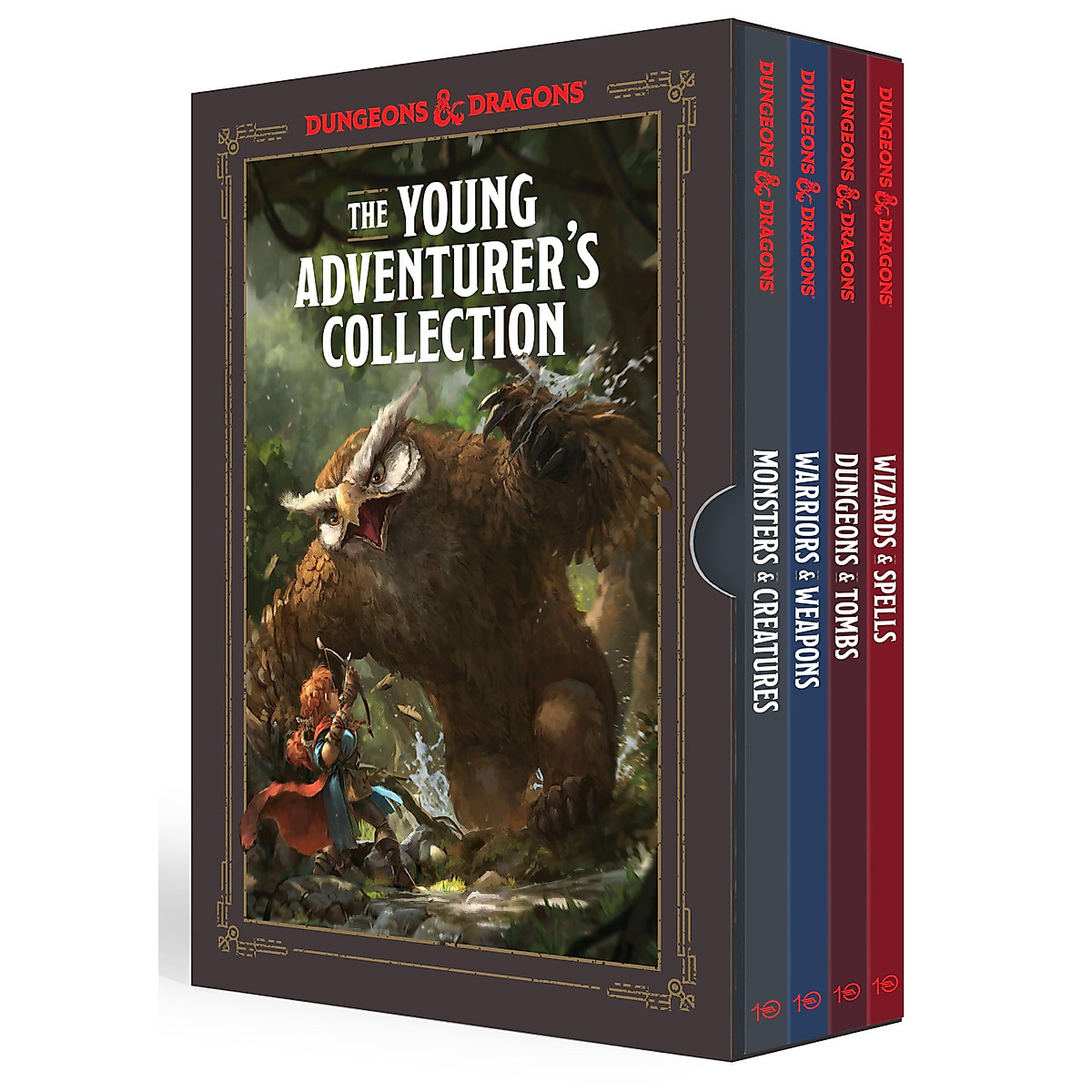 The Young Adventurer's Collection Box Set 1 [Dungeons & Dragons 4 Books]: Monsters & Creatures, Warriors & Weapons, Dungeons & Tombs, and Wizards & ... & Dragons Young Adventurer's Guides)