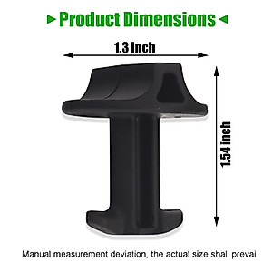 MWEDP 4-Pack 92210-1730 Air Filter Cover Lock with O-rings Compatible with Kawasaki FS691V FS651V FS730V FS541V FS600V FT691V FT730V Lawn Mowers