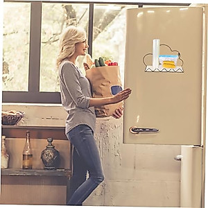 Amosfun Hanging Storage Racks Wall Mounted Shelf Wall Mounted Floating Shelves Hanging Holder Wall Storage Floating Shelves Storage Shelves Wall Shelf Storage Shelf Decor Wooden