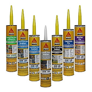 SIKA CORP 515311 Adhesive-Caulk, 10.1 fl oz, Tan