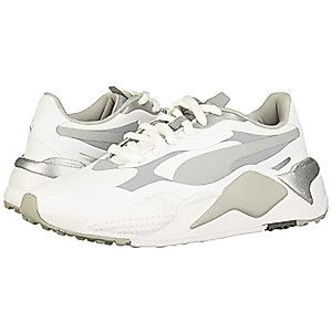 Puma Men's Rs-G Golf Shoe, Puma White-Quiet Shade-Quarry, 10
