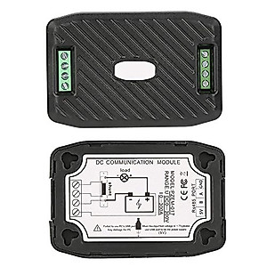 DC Communication Box, DC Current Voltage Power Energy Frequency Power Factor Communication Module Meter with RS485 USB Interface, High Precision Ammeter Voltmeter Multimeter(50A)